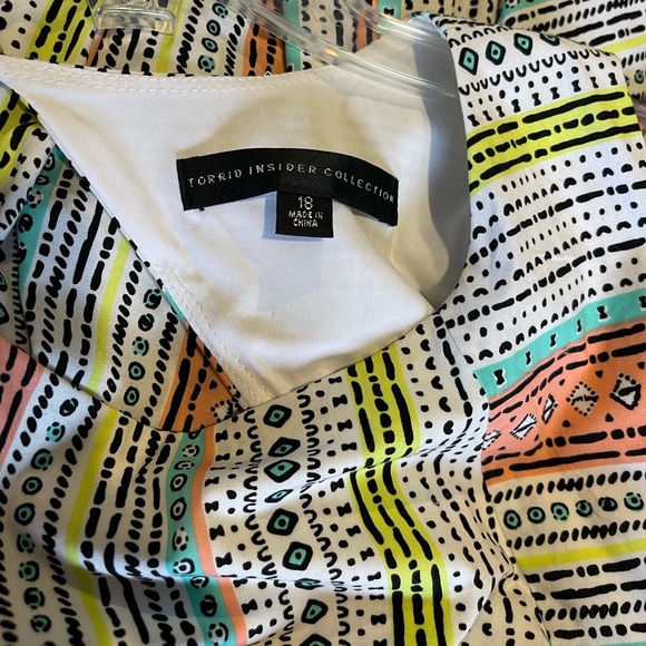 torrid | Dresses | Torrid Insider Collection Keyhole Back Flare Dress ...